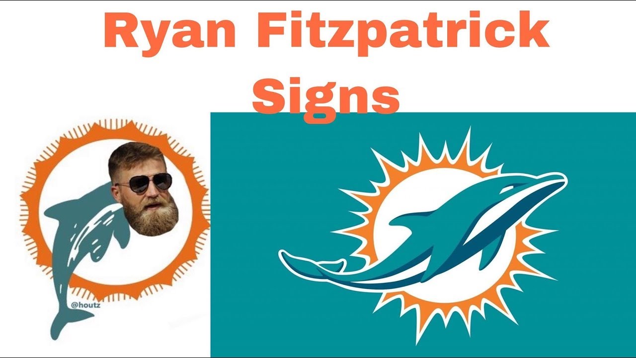 Miami Dolphins Sign Fitzpatrick - YouTube