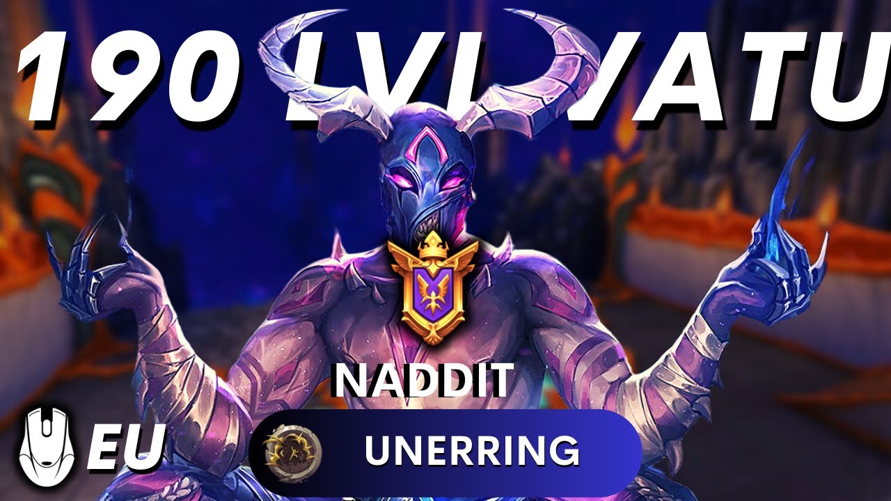 When You Play VATU For Your Life 190 Lvl Vatu High ELO Ranked Paladins ...
