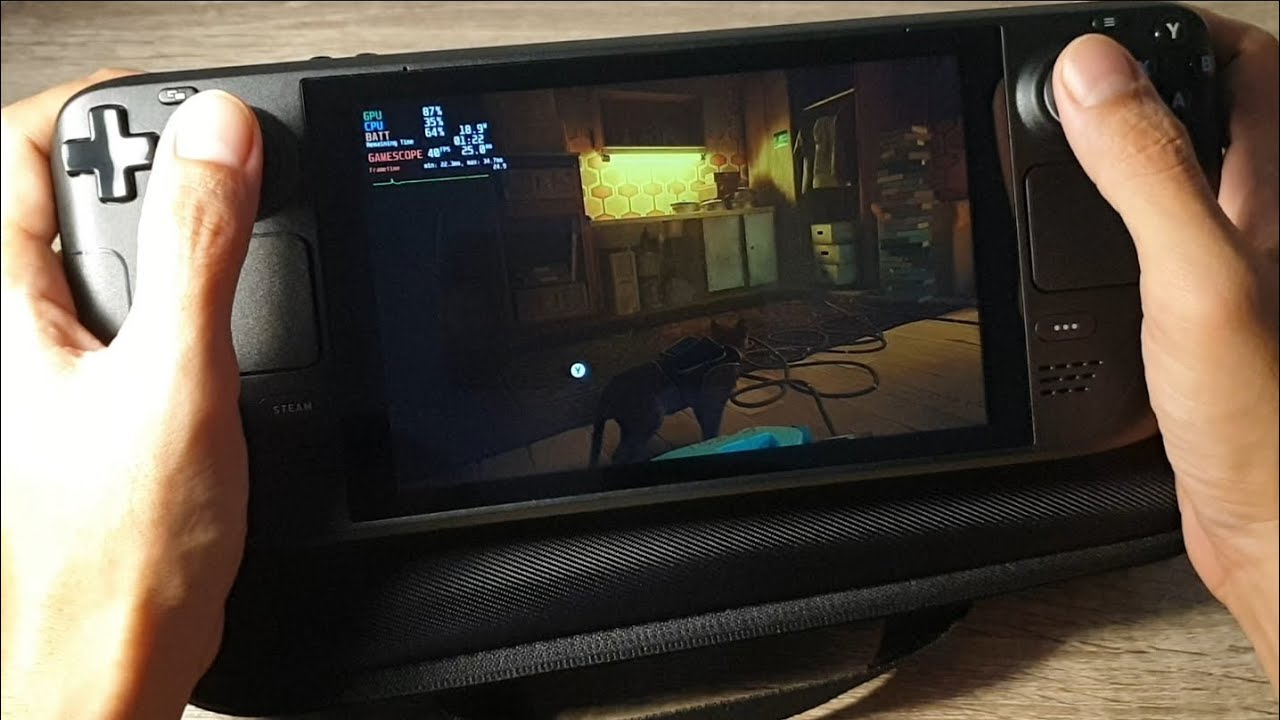 Steam Deck Stray Gameplay - High Settings - YouTube