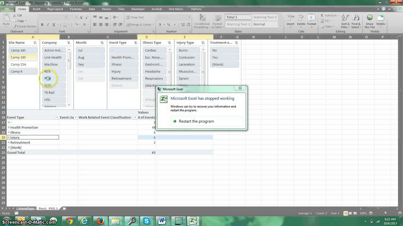 PRS Reporting Tool - YouTube