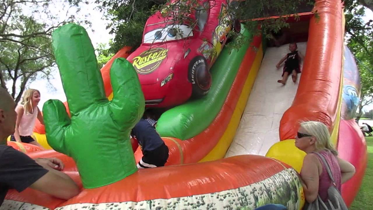 Giant Cars Slide - YouTube