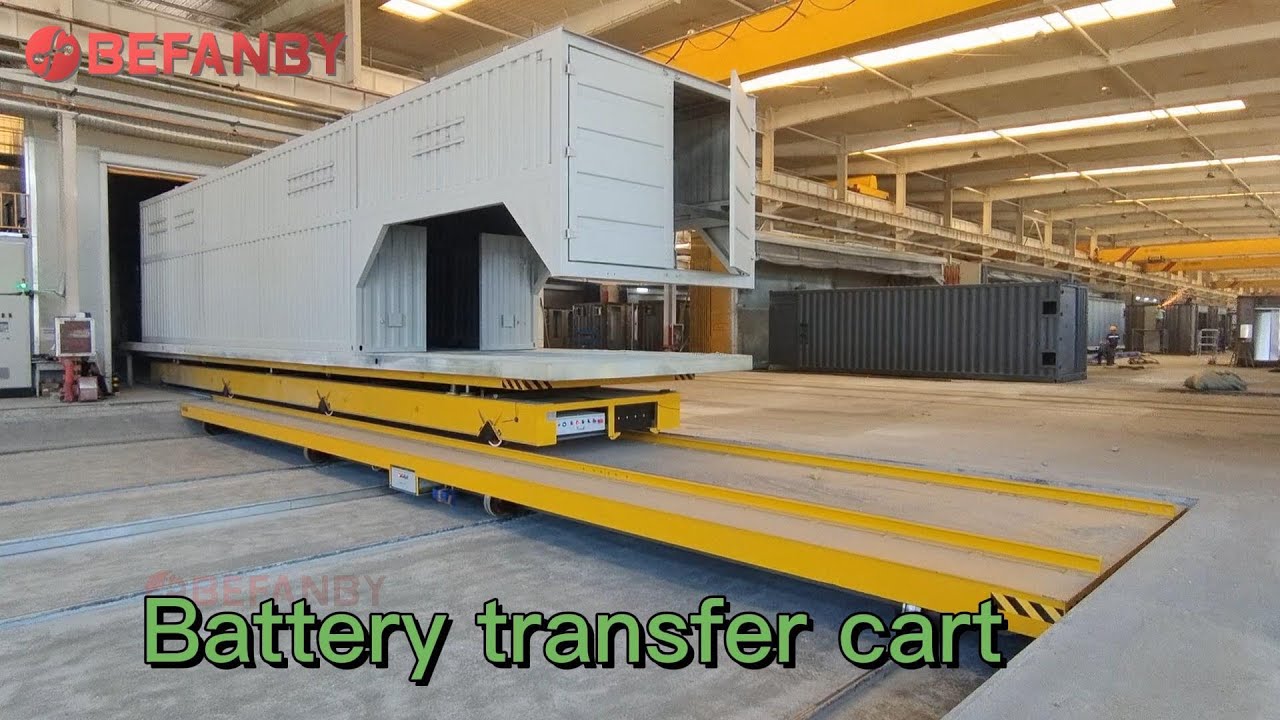 Customized Electric Rail Transfer Cart,Battery Power Railway Transport ...