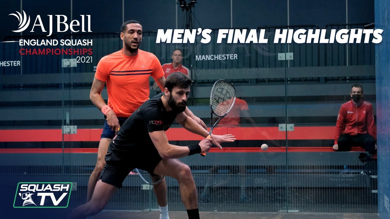 Parker v James - AJ Bell England Squash Championships - Men's Final ...
