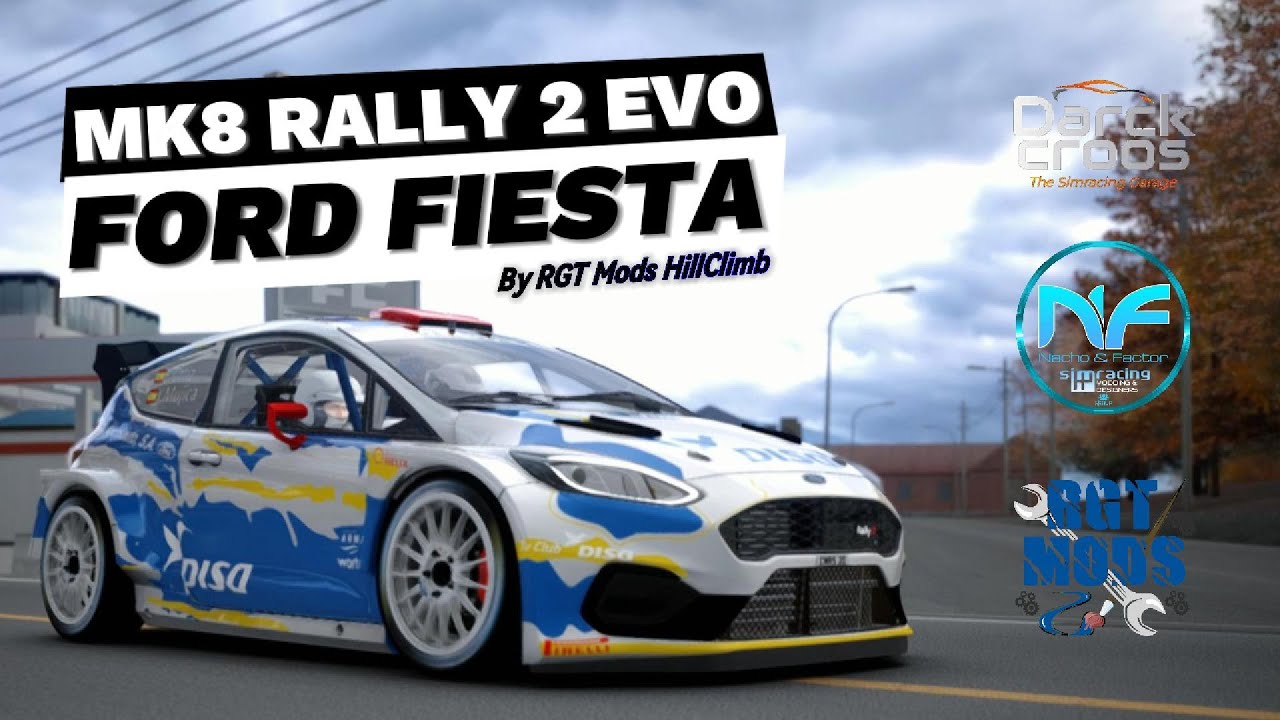Mod Assetto Corsa | Coche Ford Fiesta Mk8 Rally 2 Evo | By RGT Mods ...