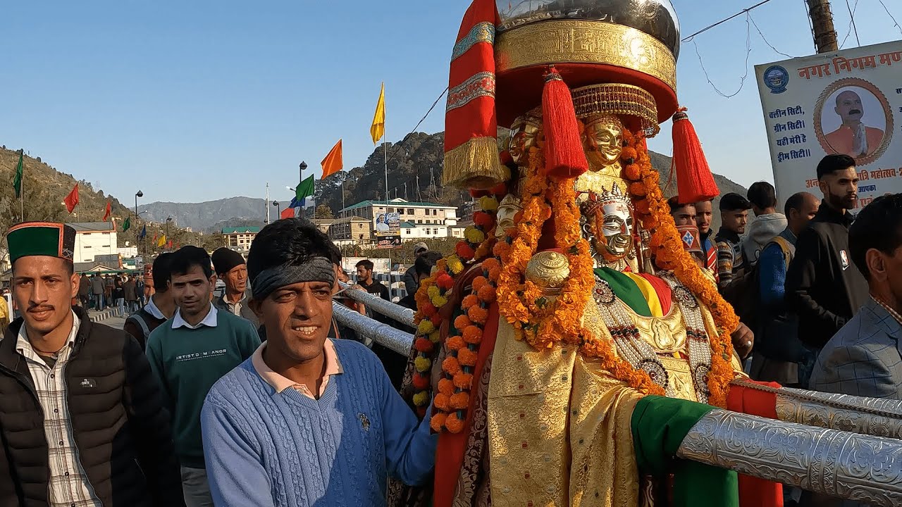 Dev Mahadev Garhal Arrival at Mandi Shivratri 2024 | Pahadi Music ...