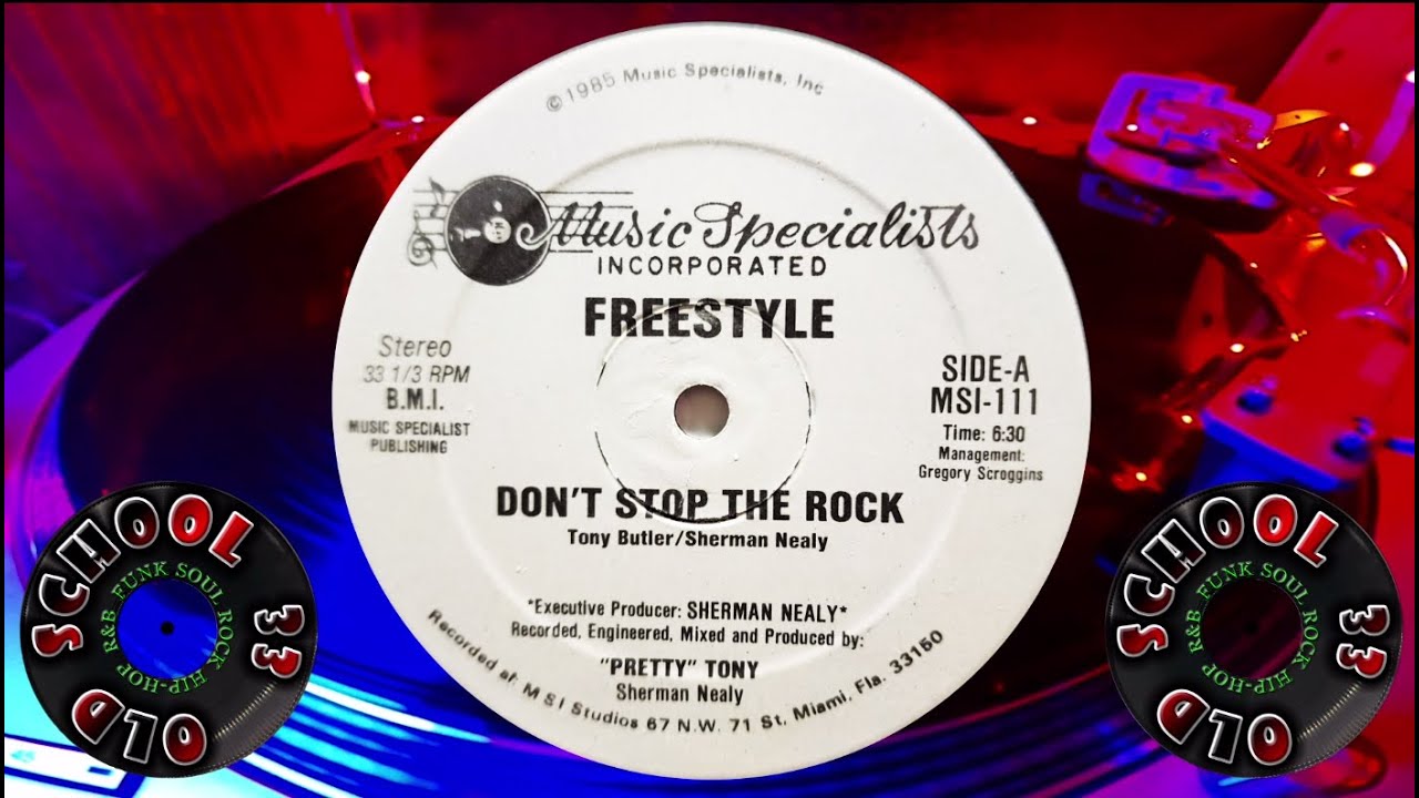 Freestyle - Don't Stop the Rock Instrumental 1985 - YouTube