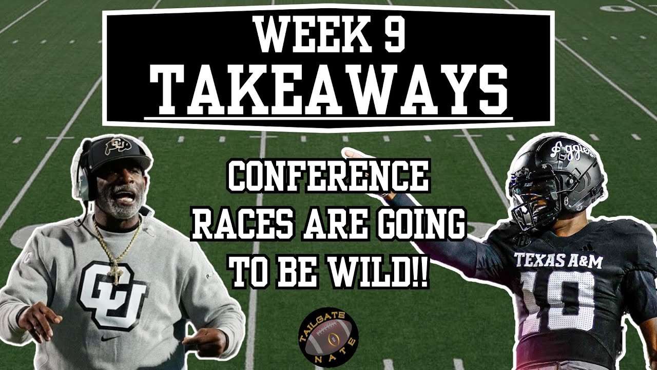 Biggest Takeaways From Week 9 College Football - YouTube