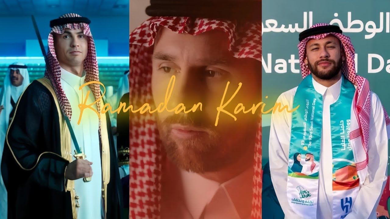 Messi, Neymar, Ronaldo, Benzema & other footballers in Saudi Arabian ...