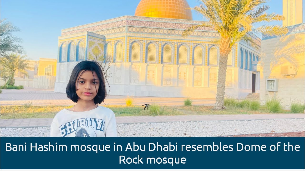 Bani Hashim mosque in Abu Dhabi resembles Dome of the Rock mosque🕌🕌🕌 ...