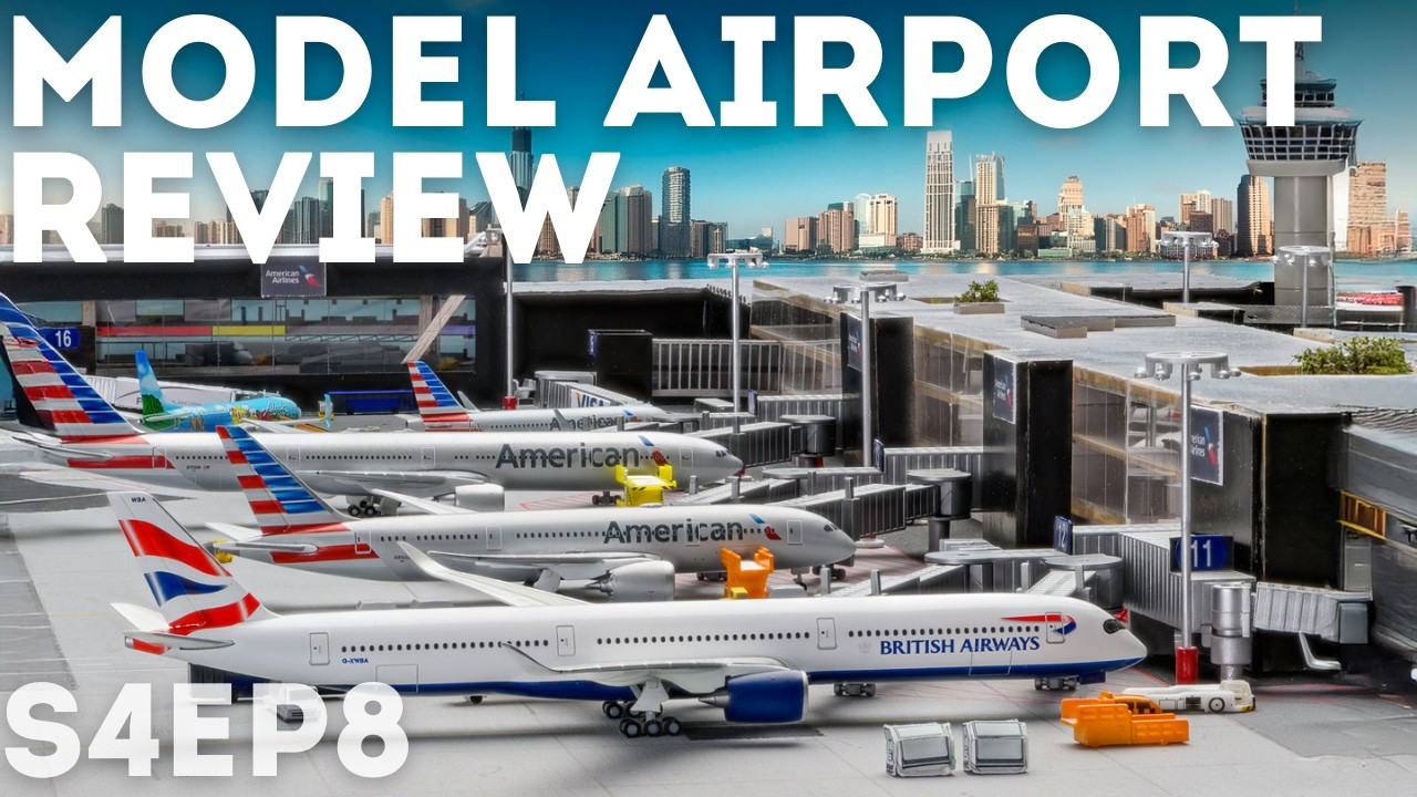 Reviewing The MOST REALISTIC Model Airport Yet - YouTube