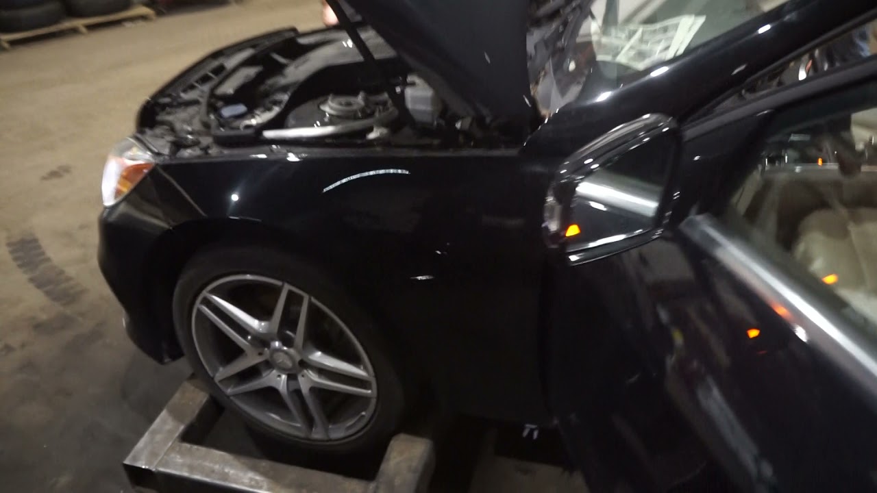 2014 Mercedes E350 Sedan 3.5L V6 M276.952 Parts Vehicle Engine Test ...