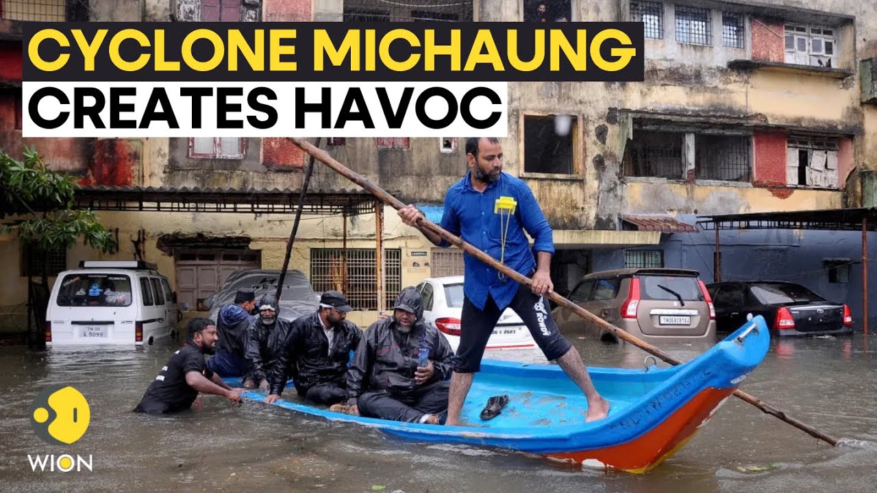 Cyclone Michaung: Landfall process of the cyclone completed | Rain in ...