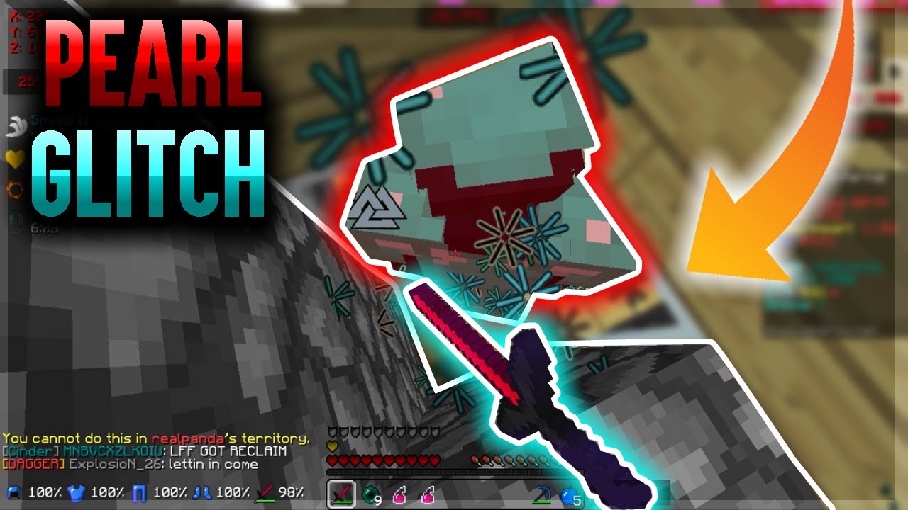 So I Pearl Glitched Into A Base... | Minecraft HCF - YouTube