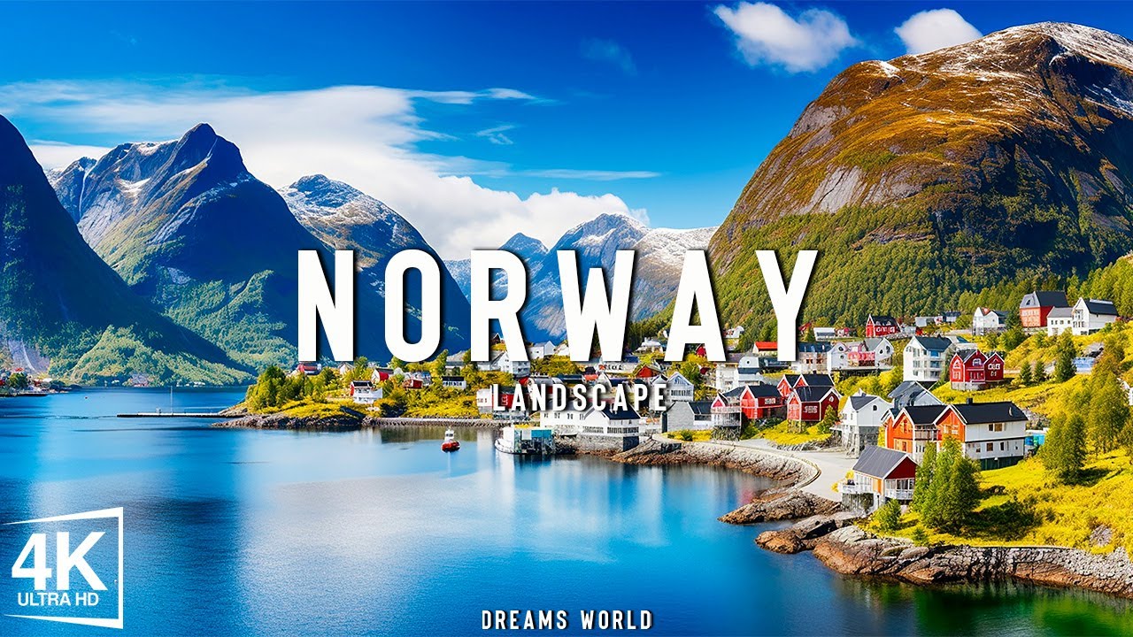 Norway 4K • Scenic Relaxation Film with Peaceful Relaxing Music and ...