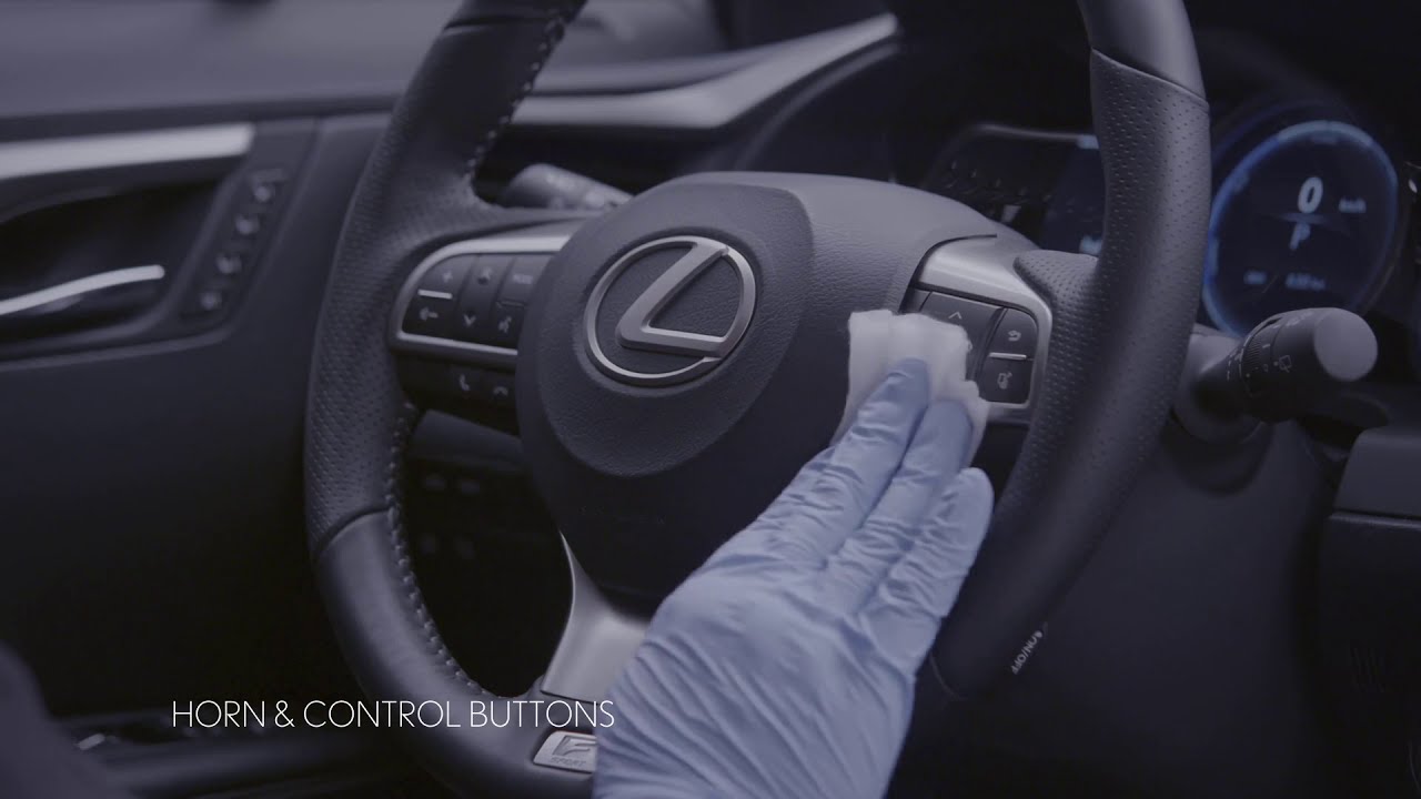 How to sanitise your Lexus | Lexus Europe - YouTube