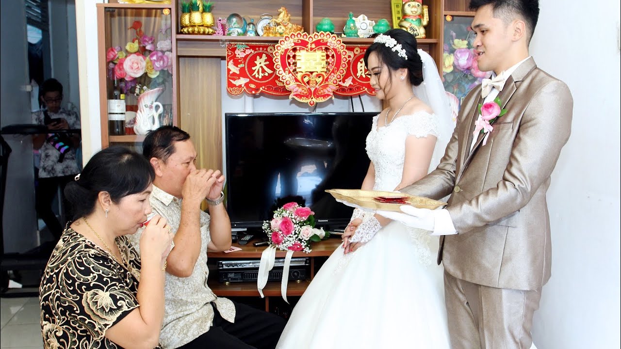 Tea Pai Ceremony & Penjemputan mempelai wanita, Jopi & Sika - YouTube