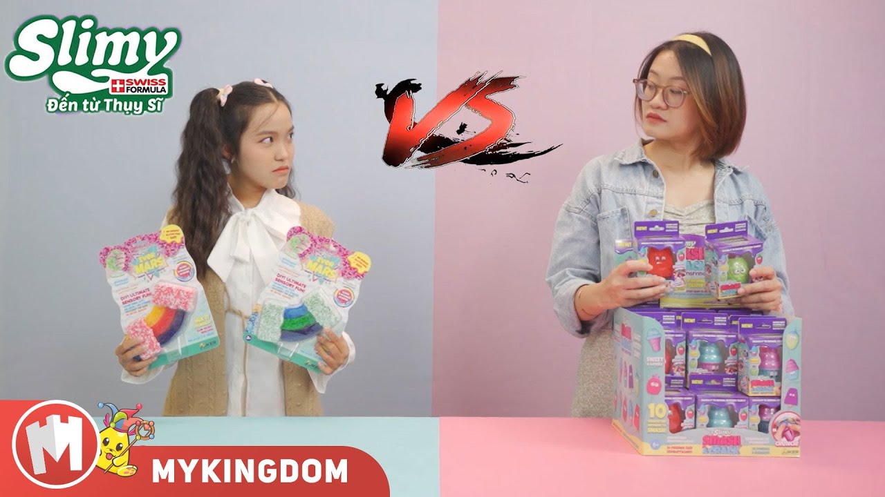 THỬ THÁCH KHOE SLIMY - SLIME NÀO ĐỘC LẠ NHẤT - YouTube