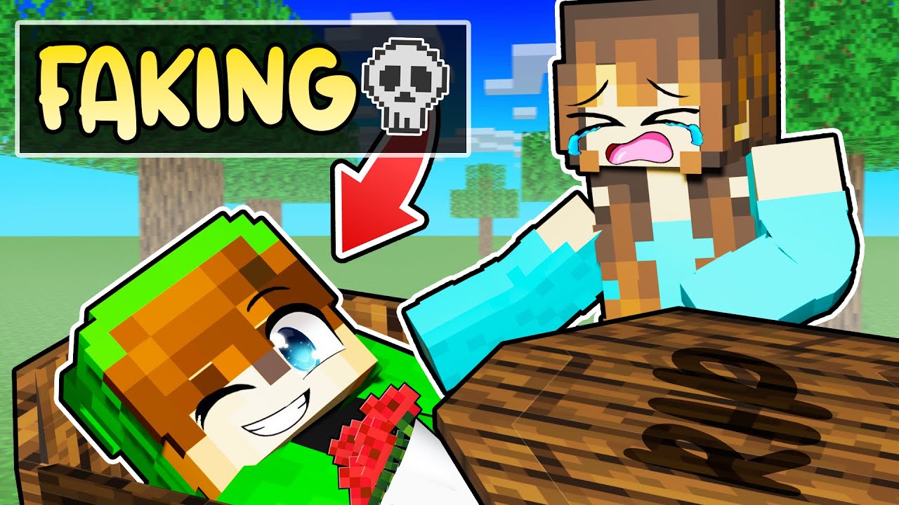 Olip Faked His Death in Minecraft! - YouTube
