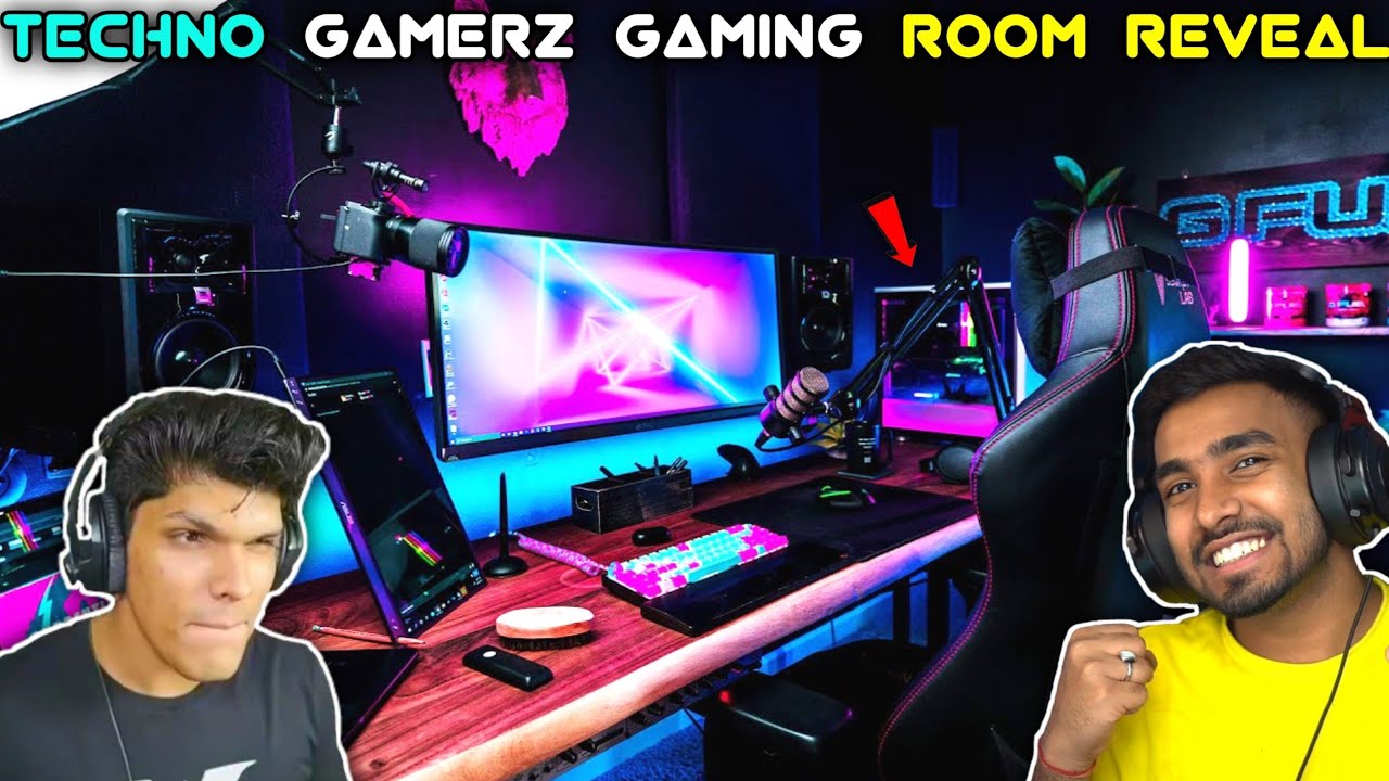 TECHNO GAMERZ NEW GAMING ROOM REVEAL I TECHNO GAMERZ I UJJWAL GAMING ...