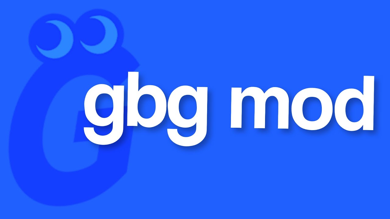 gbg mod | Official Trailer - YouTube
