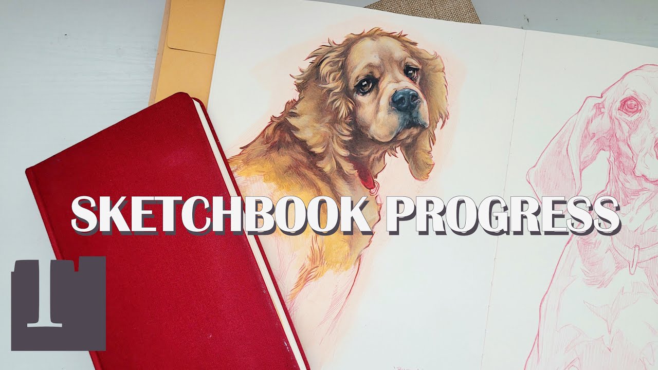 Artist vlog 064: Sketchbook practice in a busy month - YouTube