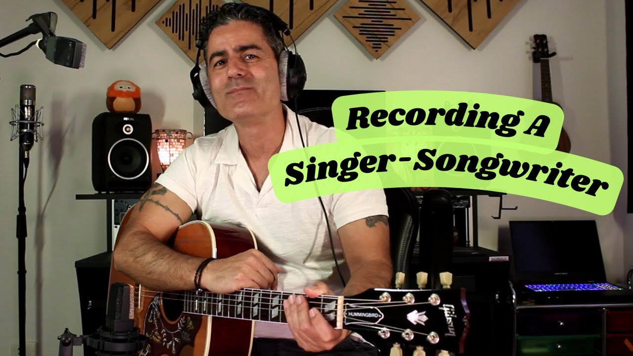 Mic Placement And Technique For A Simple Songwriting Demo - YouTube