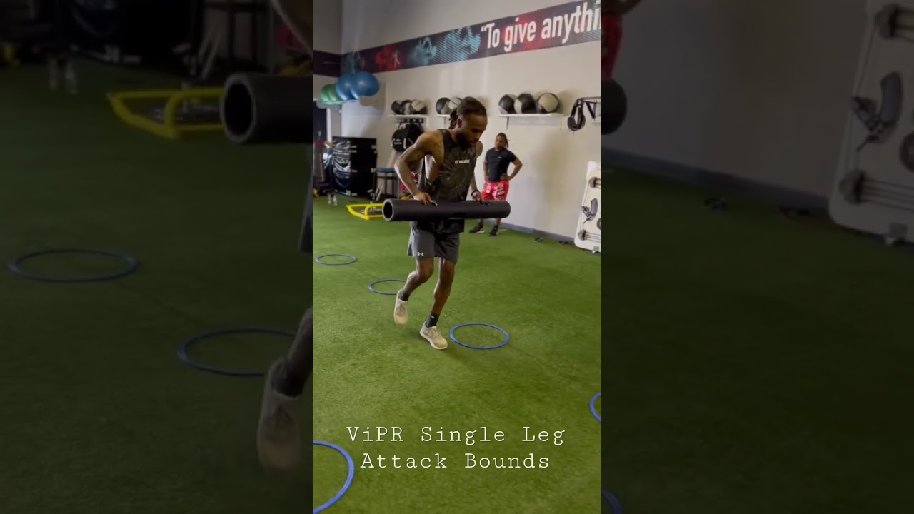 ViPR single leg attack bounds - YouTube