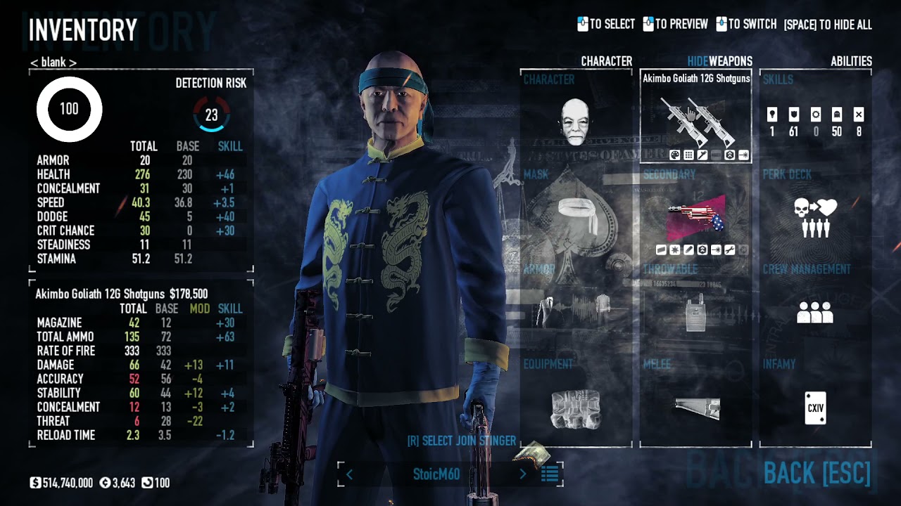 Payday 2 - Hacker shotgun build - YouTube