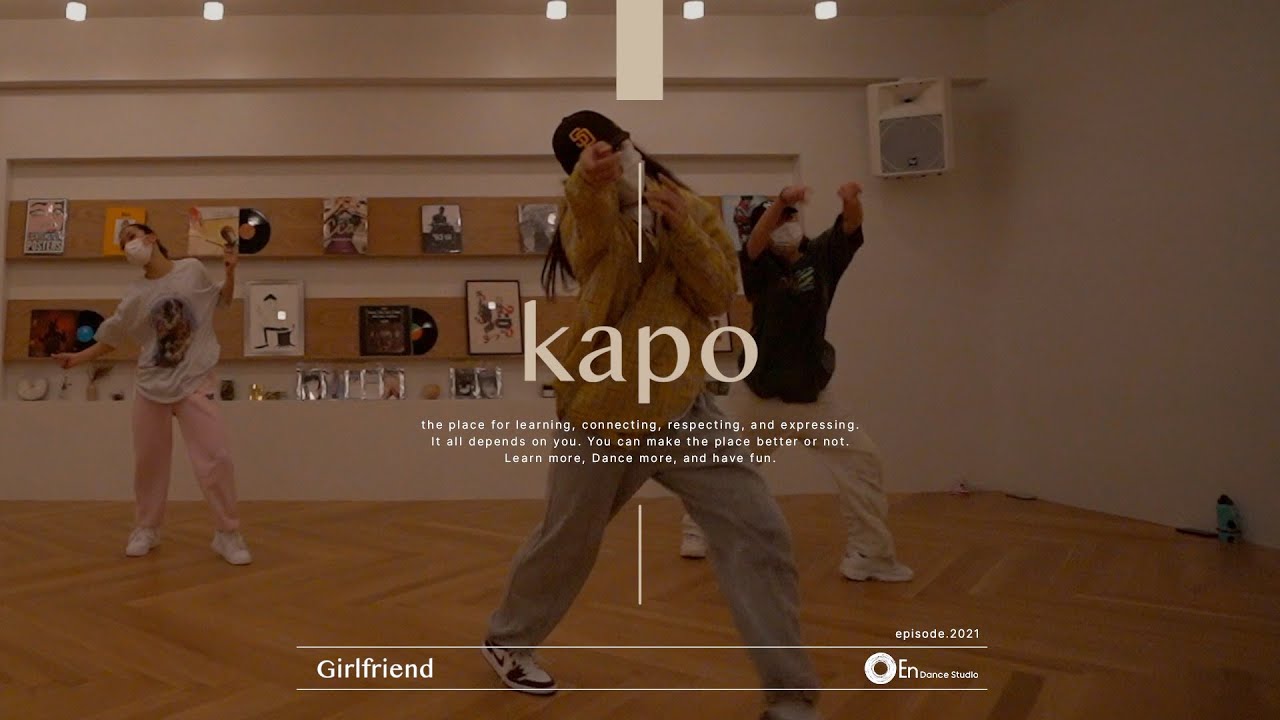 kapo " Girlfriend / T-Pain feat. G-Eazy "@En Dance Studio Yokohama ...