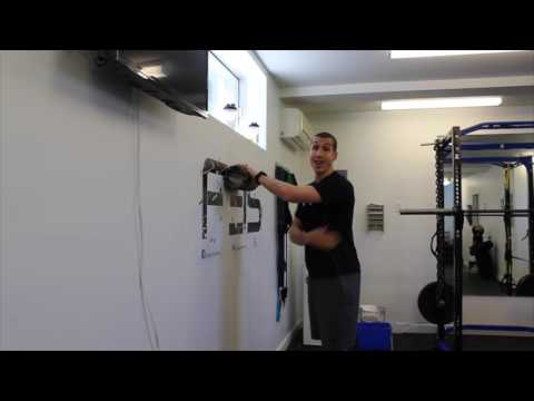 Serratus Anterior Wall Slides - YouTube