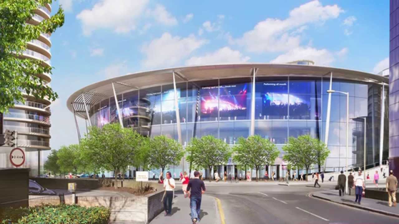 The case for the Croydon Arena, with architect Michael Auckett. - YouTube