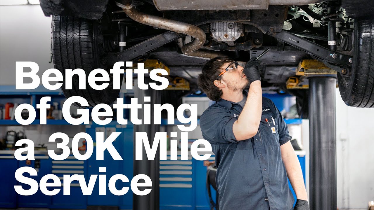 Subaru 30K Mile Service Interval Walkthrough - YouTube