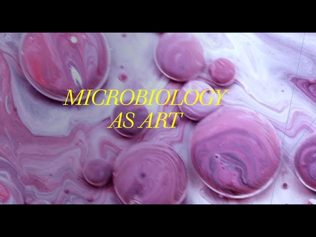 Microbiology Art Scientists Create Intricate Works Of Art Using