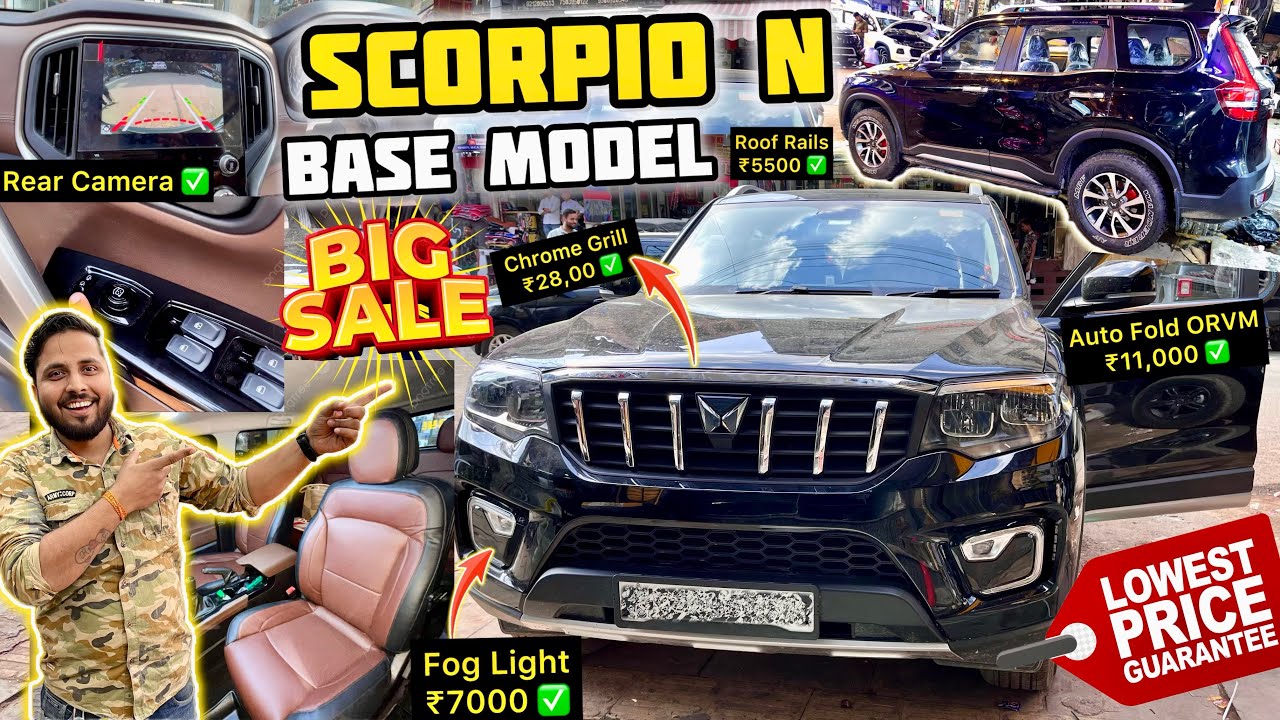 2024 Scorpio N Z2 Base Model Modified With Price Scorpio N Base Model ...