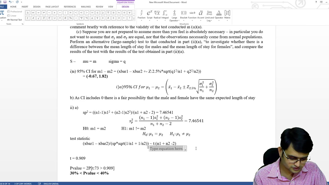 Explaining Linear Regression With Hypothesis Testing And