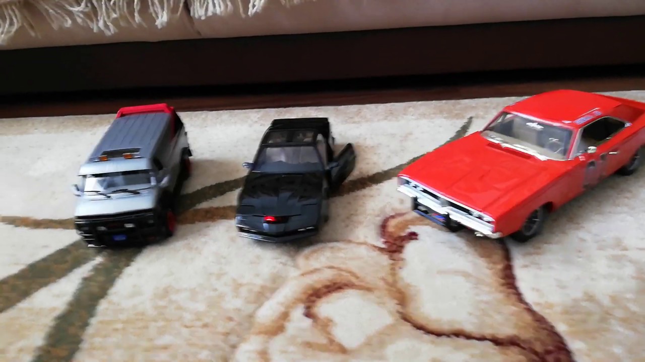 Most iconic TV CARS (models): A-Team van, KITT (Knight Rider), General ...