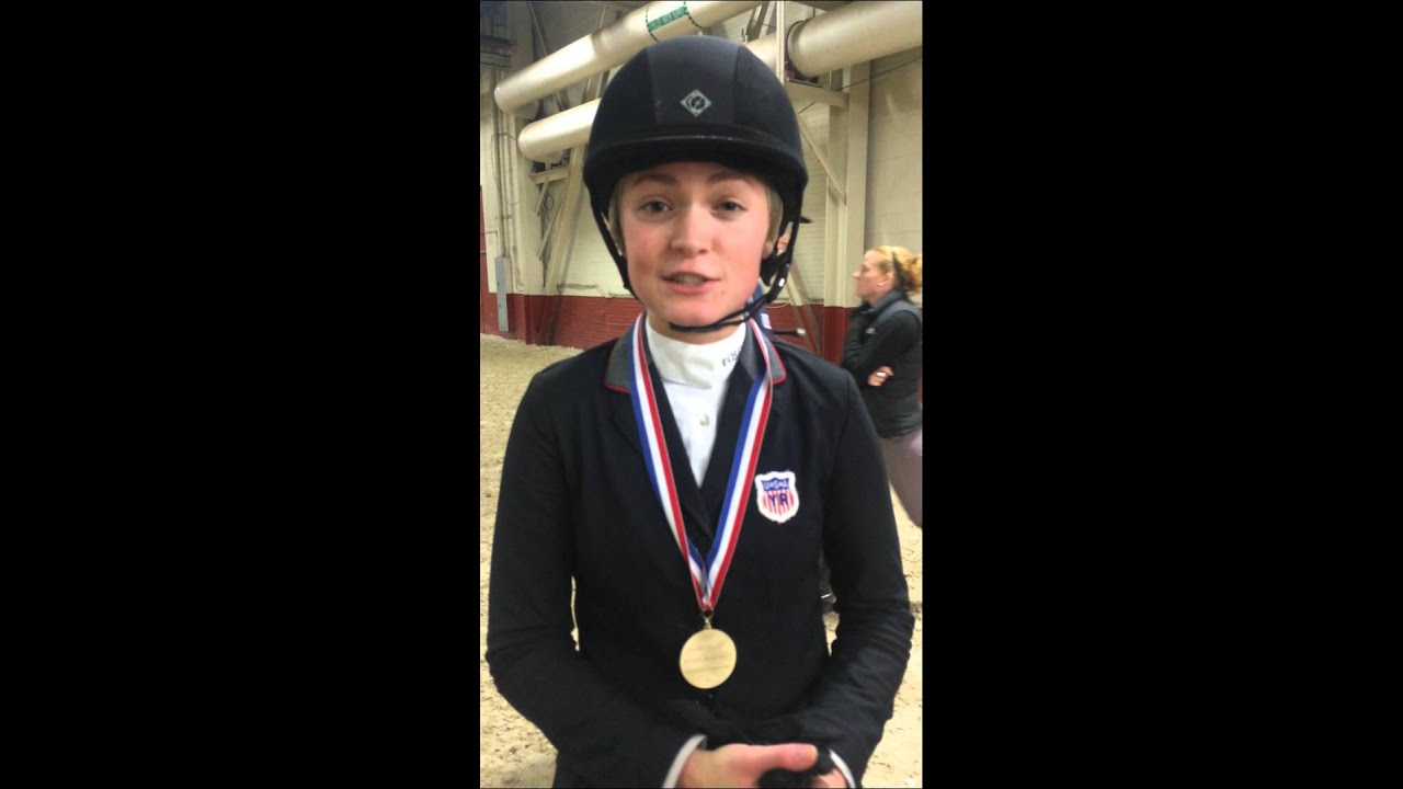 Chloe Reid and Athena win Gold in the Randolph College/USEF Jr. Jumper ...