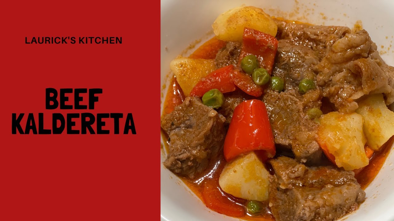 Beef Kaldereta Recipe - YouTube