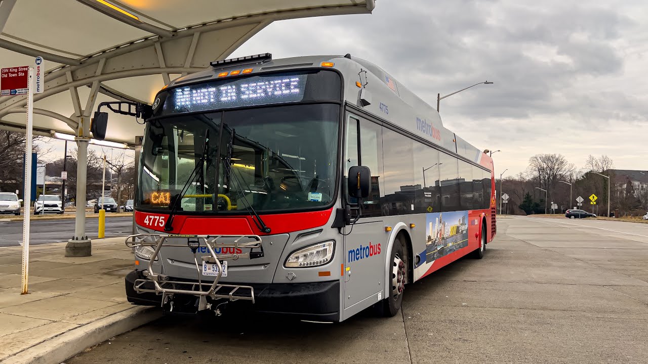 WMATA Metrobus: 2023 New Flyer XD40 #4775 on Route 29N - YouTube