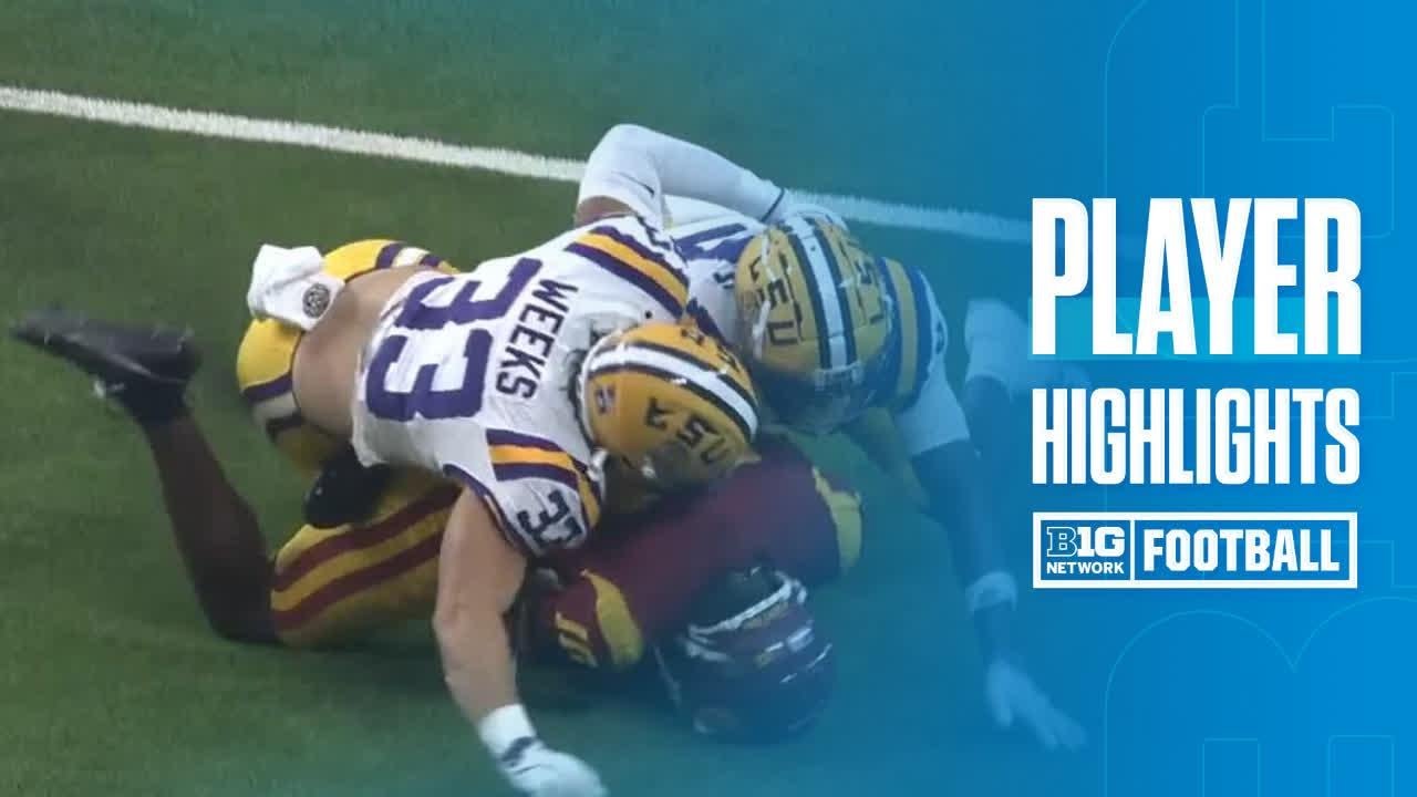 Kyron Ware-Hudson Highlights vs. LSU Tigers | USC Trojans Football | 09 ...