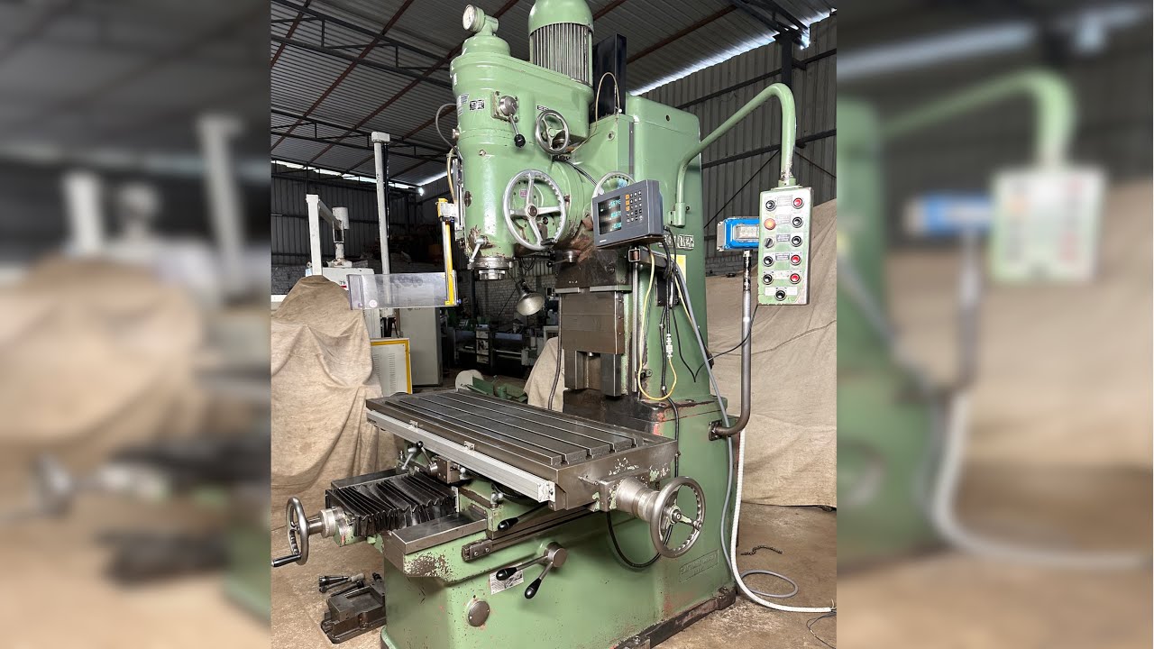 Bed-type Vertical Milling & Boring Machine - Sachman Italy - 1500 mm x ...