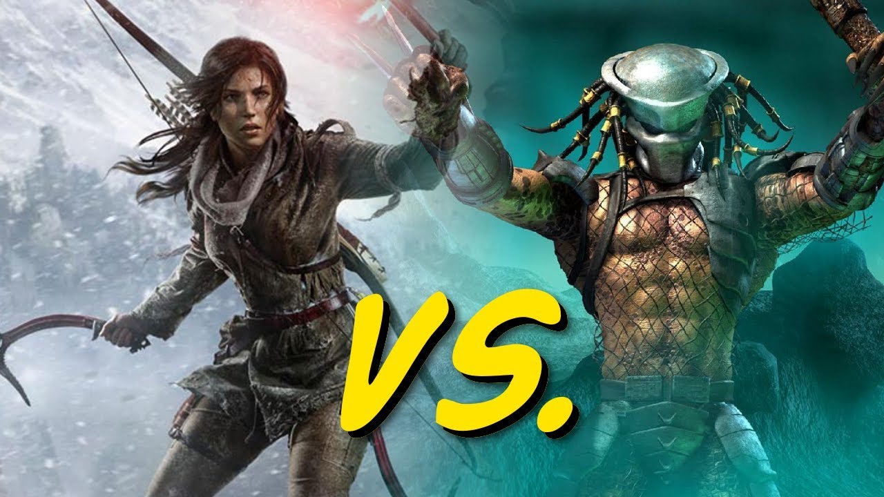 Rise of the Tomb Raider VS. Predator - YouTube
