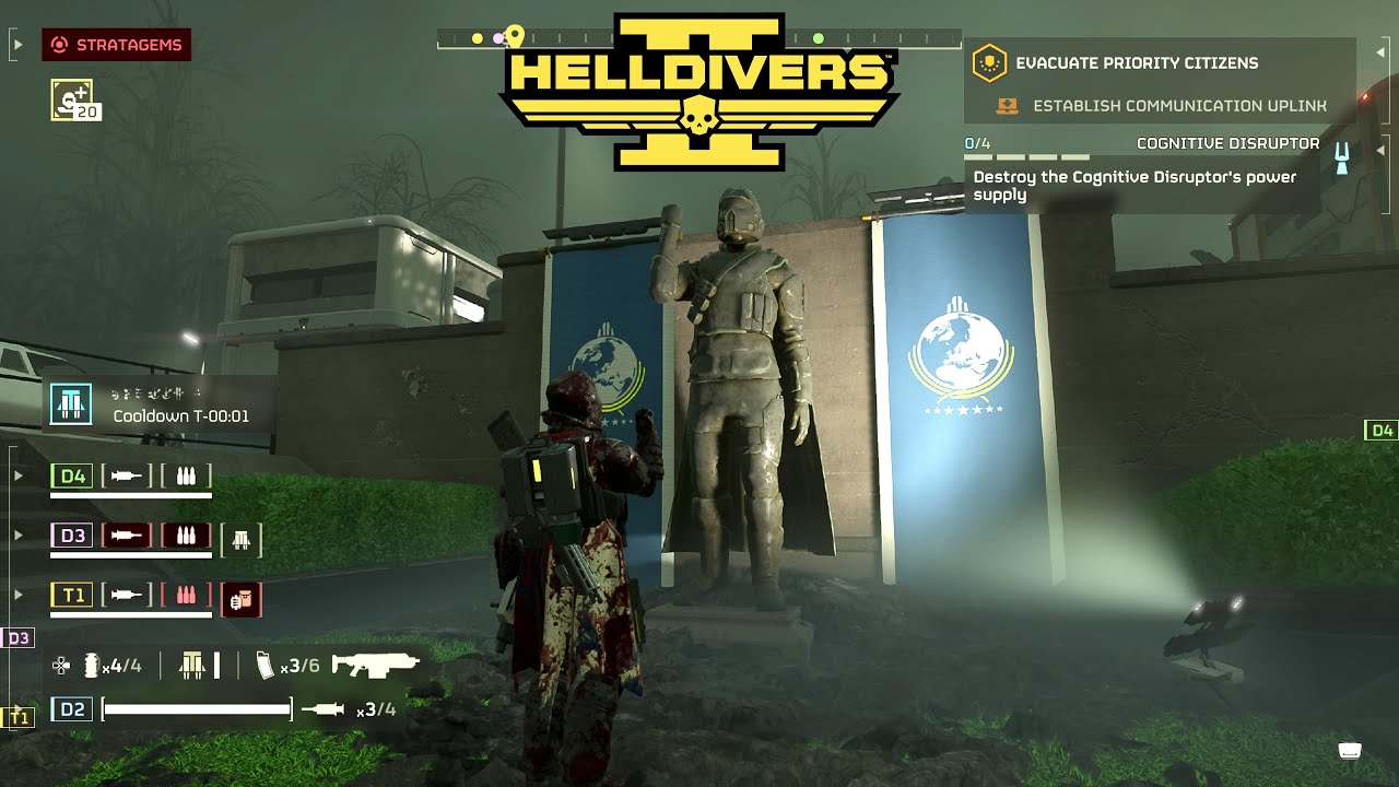 HELLDIVERS 2 | PS5 Pro - 4K 60 fps | Hard | Rictus Sector - Illuminate Presence | Salute ...