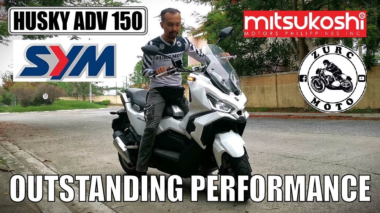 SYM Husky ADV 150 | Test Ride Review - YouTube