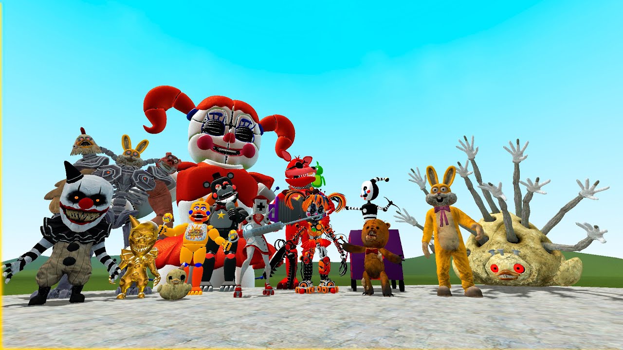 💛DARK DECEPTION AND FNAFS/ Gmod Ragdolls/ Gmod ragdoll fight 💛 - YouTube