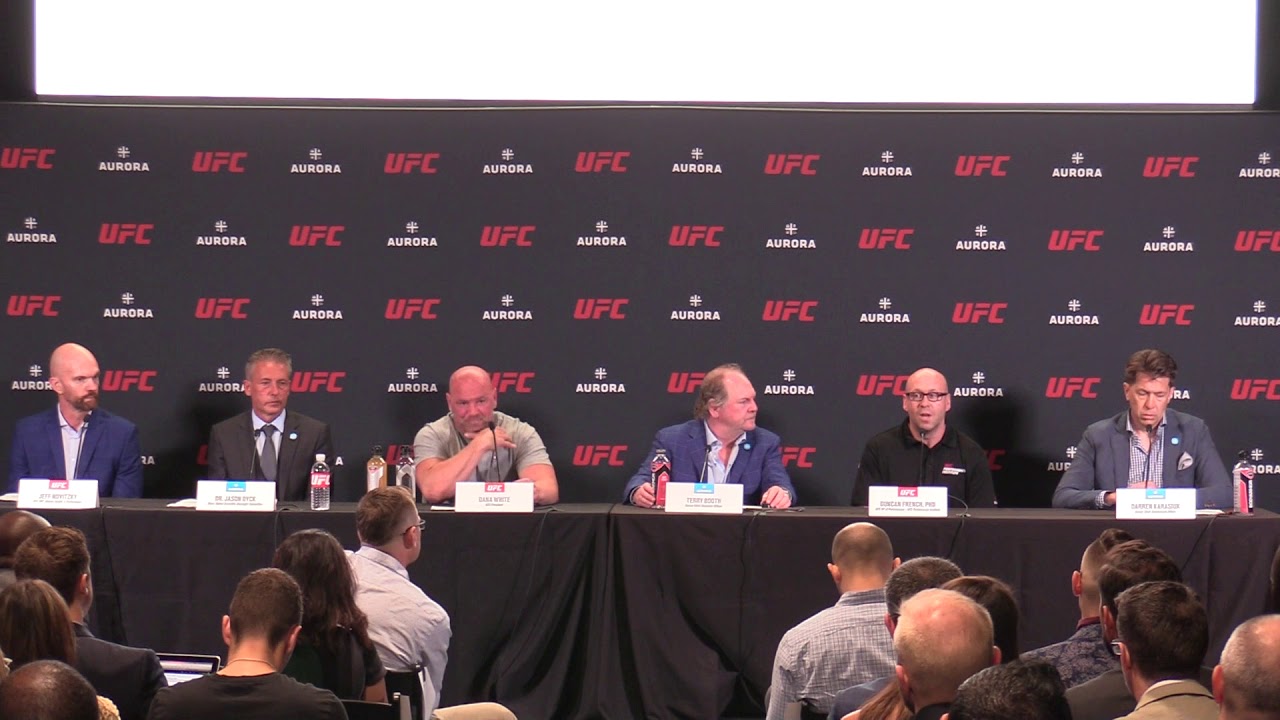 FULL VIDEO of the UFC Press Conference with Aurora Cannabis - YouTube