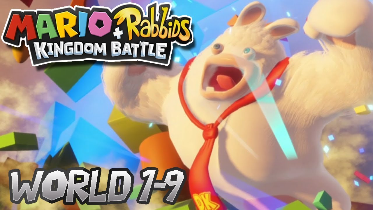 Mario + Rabbids Kingdom Battle Part 9 ~ World 1-9 Ancient Gardens ...