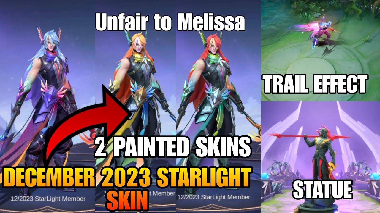 Arlott Starlight Skin December 2023 + 2 Painted Skins + All Rewards ...
