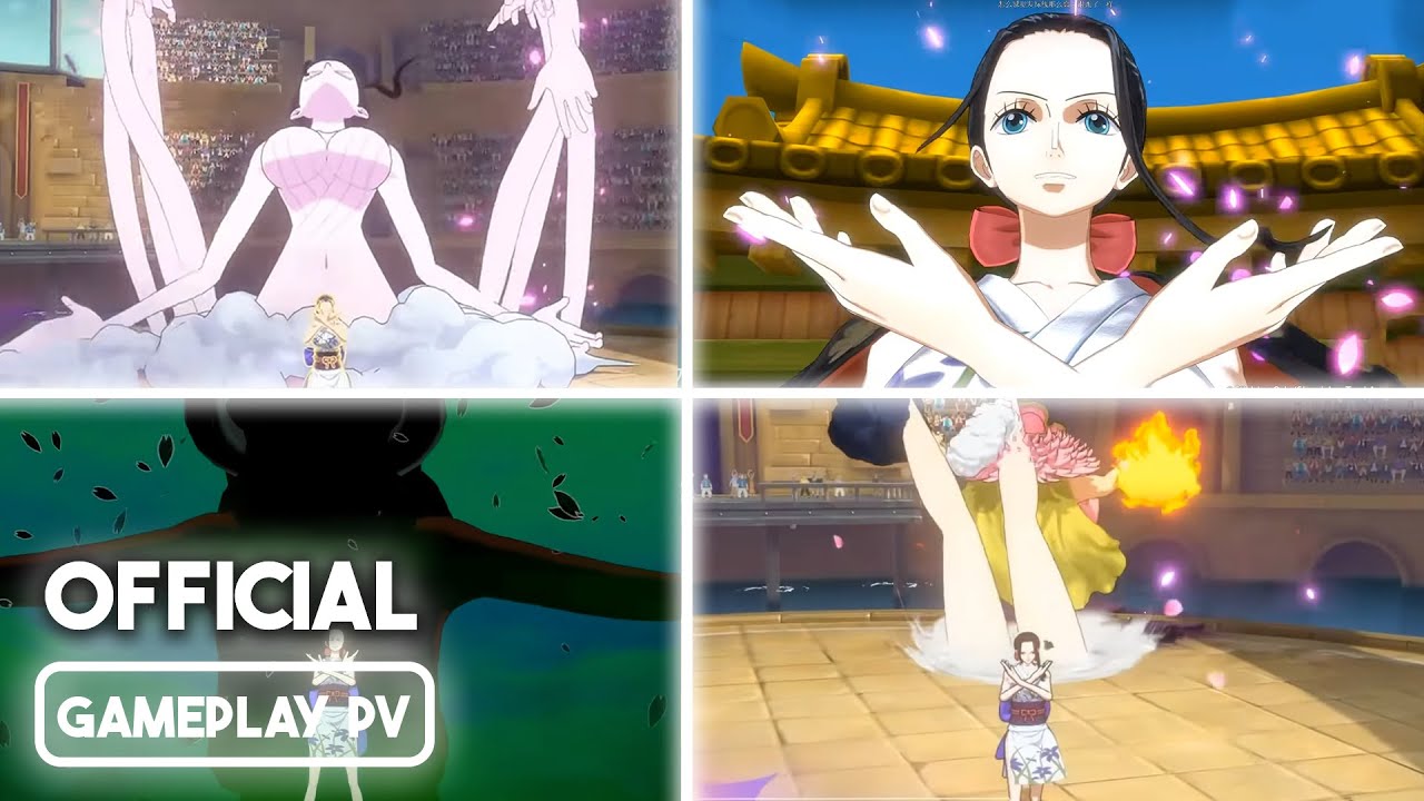 ROBIN ONIGASHIMA OFFICIAL TRAILER GAMEPLAY | ONE PIECE FIGHTING PATH ...