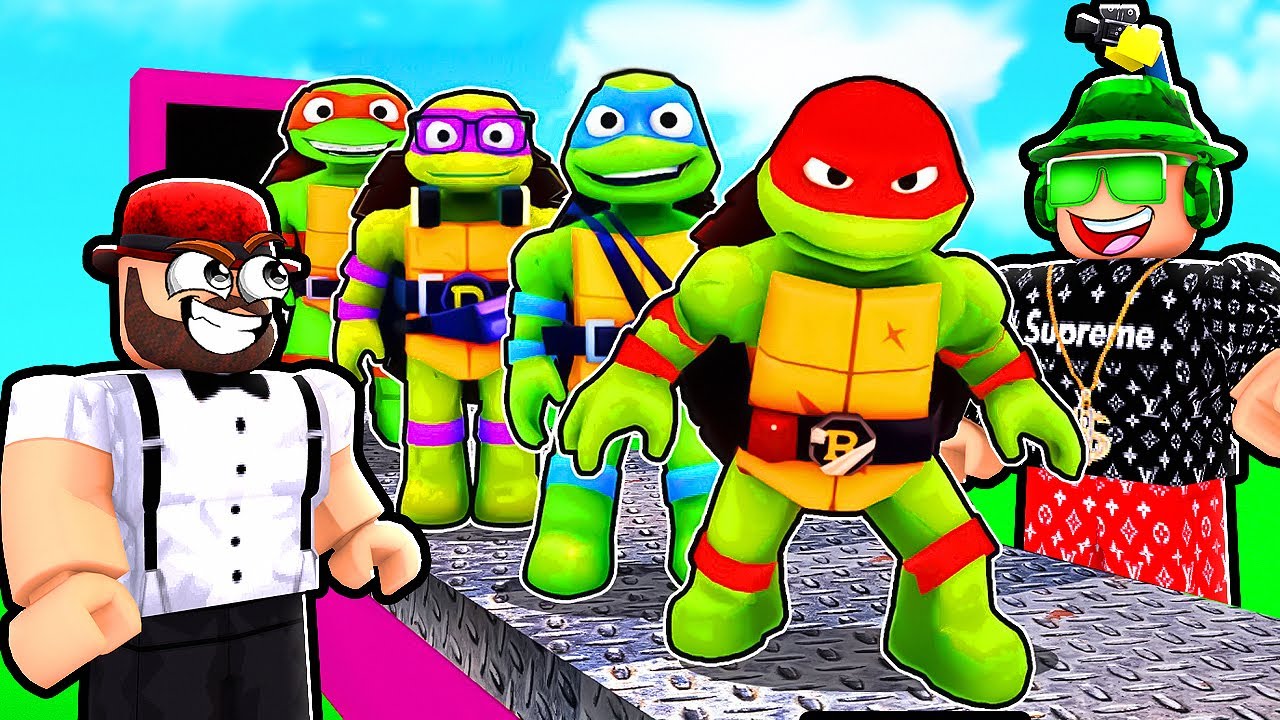 ROBLOX NINJA TURTLES TYCOON! - YouTube